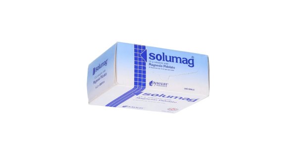 Solumag 1,5g Magnesio Pidolato Soluzione Orale, 20 flaconcini | Openfarma