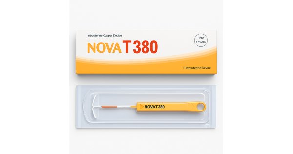 Nova T 380 dispositivo intrauterino (IUD) in rame con protezione 5 anni ...