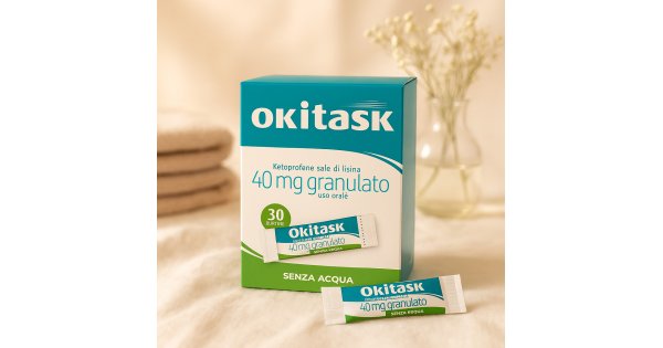Okitask 40 mg granulato antinfiammatorio e analgesico per dolore e ...