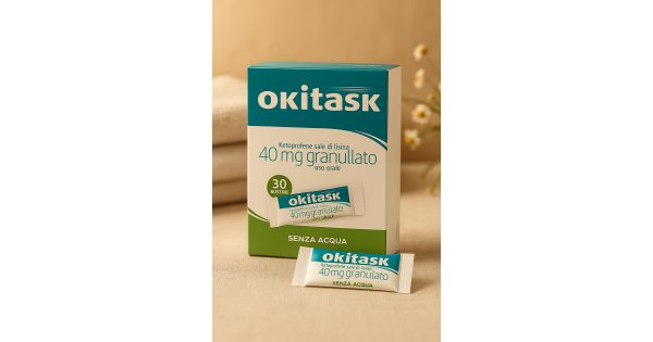 Okitask 40 mg granulato antinfiammatorio e analgesico per dolore e ...