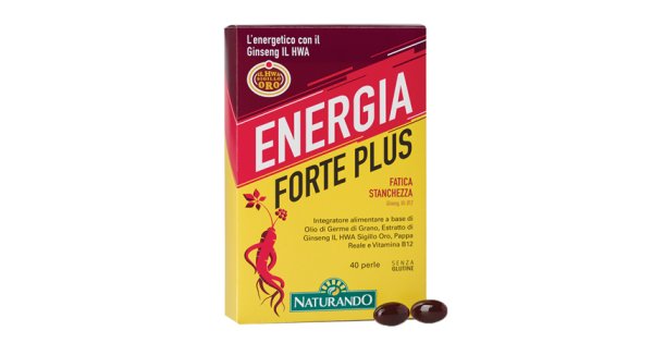 Energia Forte Plus 40 perle integratore tonico energizzante | Openfarma