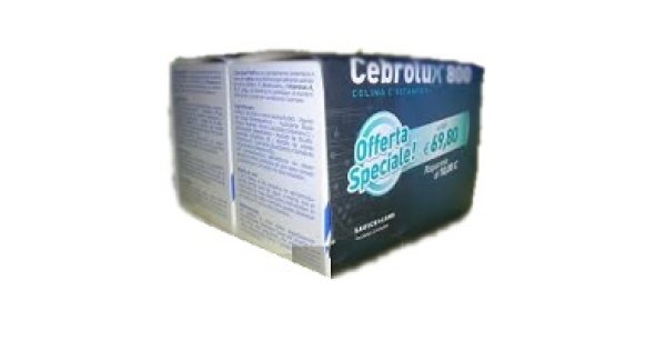 Bausch & Lomb-iom Cebrolux 800 Bi-pack 60 Bustine | Openfarma