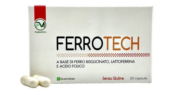 Piemme Pharmatech Italia Ferrotech 30 Capsule Da 550mg | Openfarma