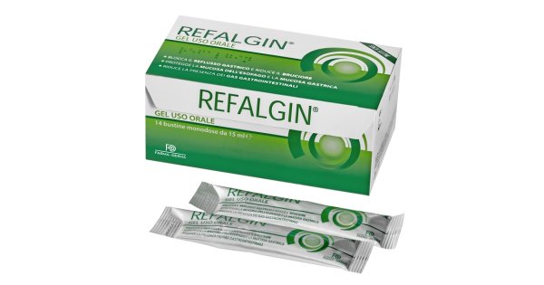 Refalgin Gel Soluzione Orale 14 Bustine 15 ml Reflusso Gastrico | Openfarma