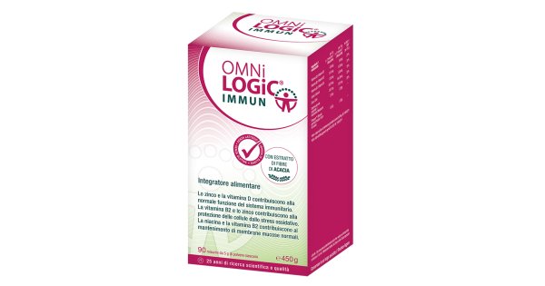 Omni Logic Immun 450 g - integratore con fibre prebiotiche per flora ...