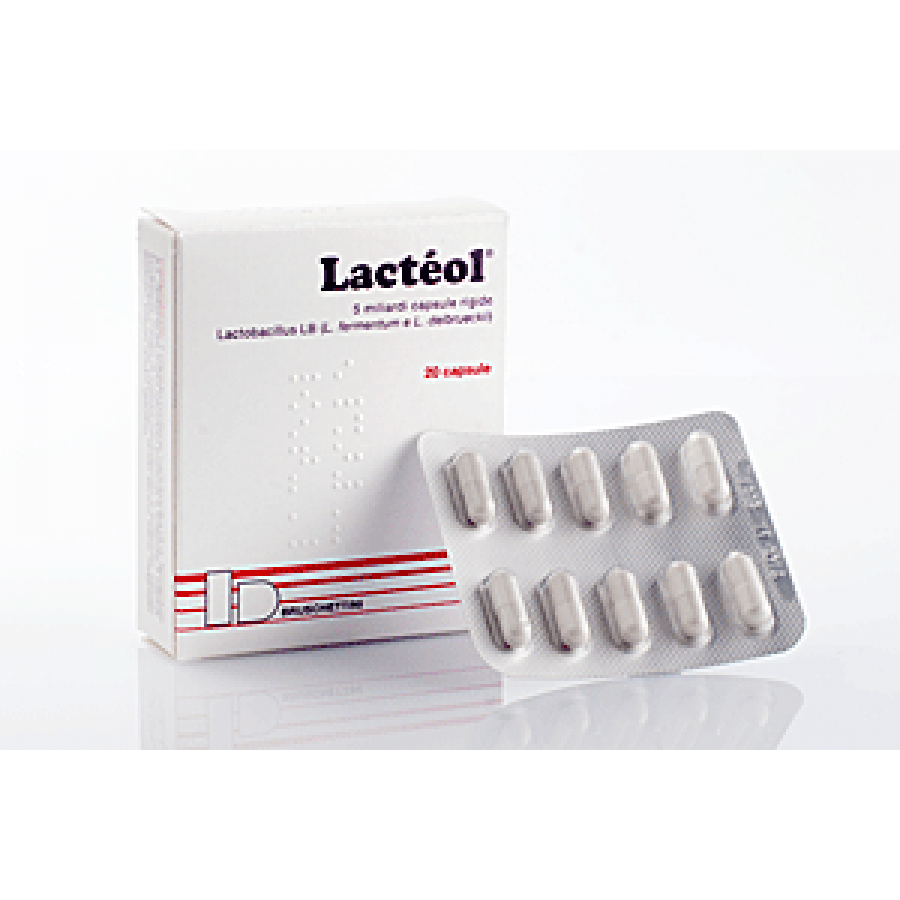 Lacteol 5 Miliardi Capsule Rigide 20 Capsule | Openfarma