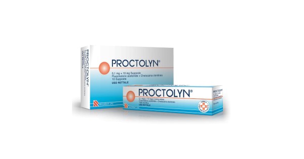 Proctolyn 0,1 Mg + 10 Mg Supposte 10 Supposte | Openfarma