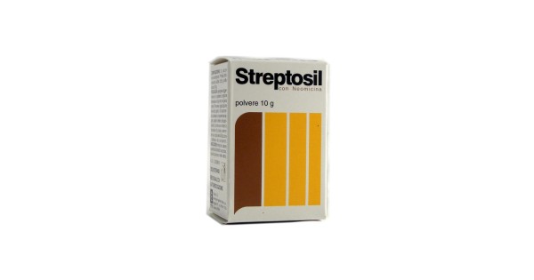 Streptosil Neomicina infezioni superficiali della pelle polvere cutanea ...