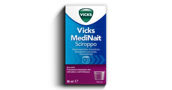 Vicks Medinait Sciroppo Flacone 90 Ml | Openfarma