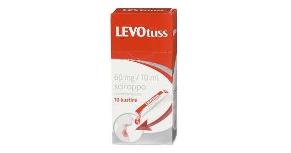 LEVOTUSS*SCIR 10BUST 60MG/10ML | Openfarma