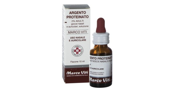 Argento Proteinato 2% Gocce Orali Viti | Openfarma