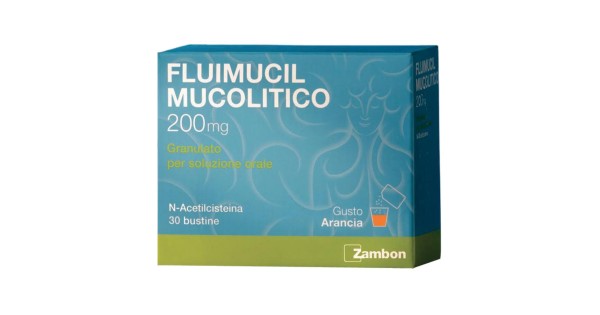 Fluimucil Mucolitico Granulato Orale 30 Bustine 200 mg | Openfarma