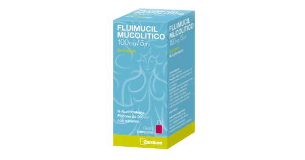 Fluimucil Mucol 100 Mg/5 Ml Sciroppo Flacone 200 Ml | Openfarma