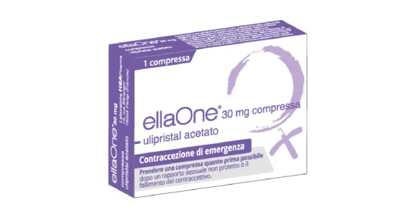 Ellaone 30mg Ulipristal Acetato Contraccezione di Emergenza, 1 ...
