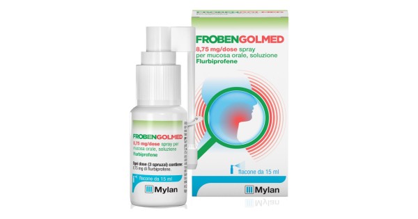 Froben Golmed Gola Medicinale in spray contro il mal di gola 15 ml ...