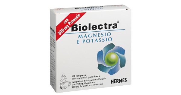 BIOLECTRA Mg Potassio 20 Cpr | Openfarma