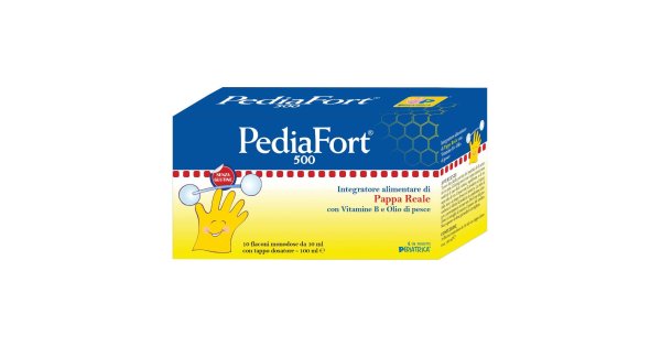 Pediatrica Pediafort 500 10 Fiale | Openfarma