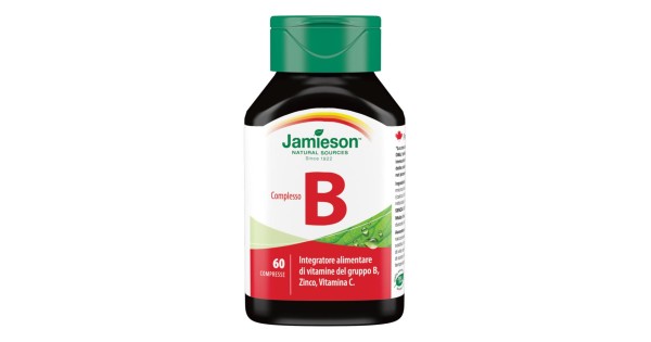 COMPLESSO B JAMIESON 60CPR | Openfarma