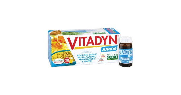 Phyto Garda Vitamine Minerali Vitadyn Junior 10 Flaconcini 10 ml ...
