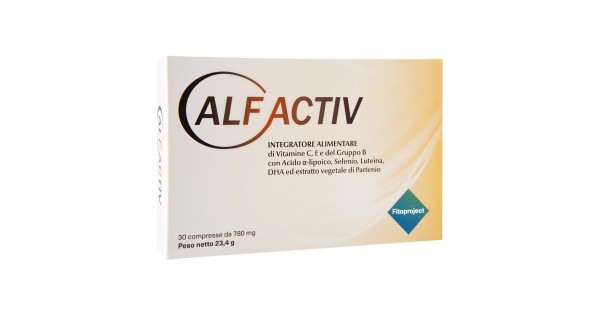 Fitoproject Alfactiv Integratore Alimentare 30 Compresse | Openfarma