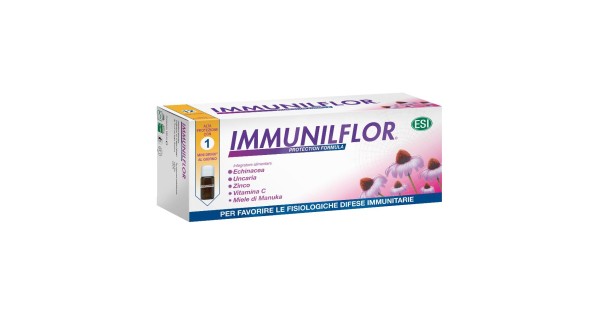 ImmunilFlor Integratore Alimentare Esi Difese Immunitarie 12 Flaconcini ...