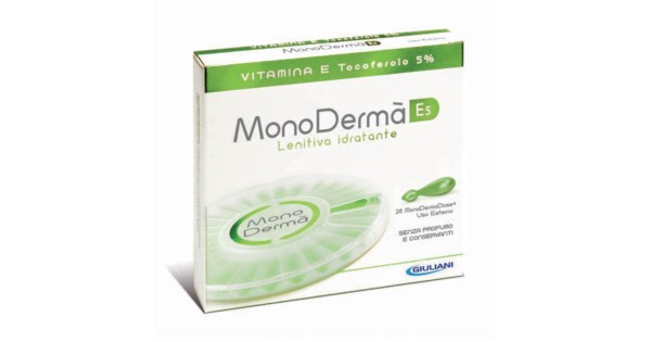 MonoDermà Vitamine E5 Trattamento Gel Lenitivo Anti-Ossidante 28 ...