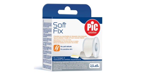 Artsana Pic Soft Fix Cerotto In Rocchetto Con Fustella 1,25 cmx 5 mt 1 ...