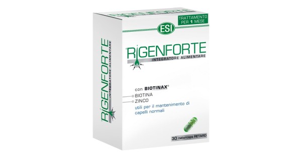 Esi Rigenforte Vitamine e Aminoacidi Integratore Capelli Sani 30 ...