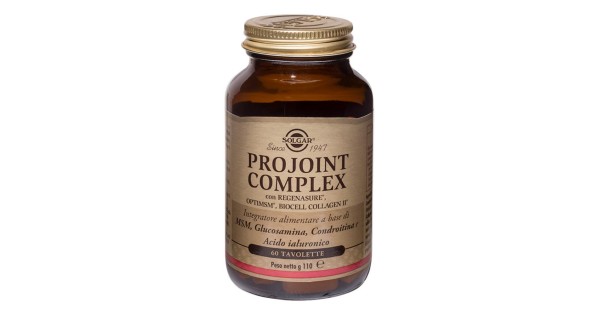 Solgar Projoint Complex Integratore per il benessere delle ossa 60 Tavolette | Openfarma