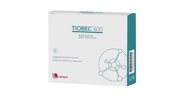 Tiobec 800 Integratore Alimentare 10 Bustine Fast-Slow | Openfarma