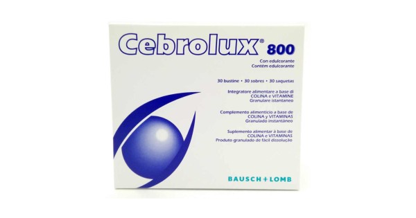Baush Lomb Cebrolux 800 Integratore Alimentare 30 Bustine | Openfarma