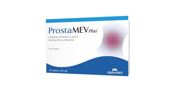 Prostamev Plus Integratore Alimentare 30 Capsule Molli | Openfarma