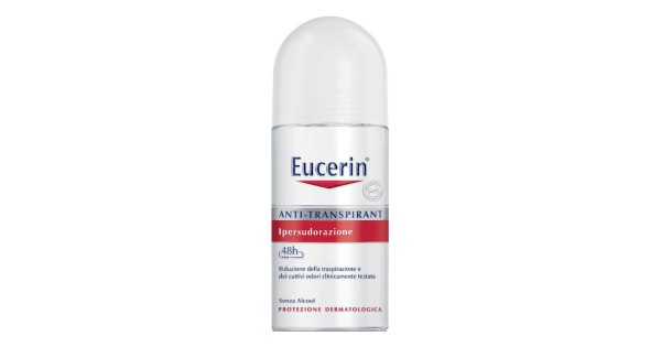 Eucerin Deo Deodorante Anti Traspirante Ipersudorazione Roll-on 50 ml ...