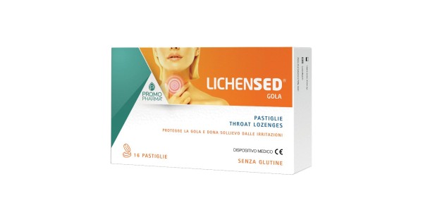 Lichensed Pastiglie Gola 20 Pastiglie – Sollievo Naturale per Gola ...