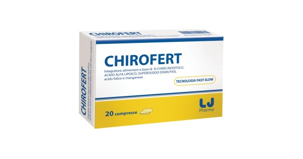 Chirofert 20 compresse tristrato integratore con D-chiro-inositolo ...