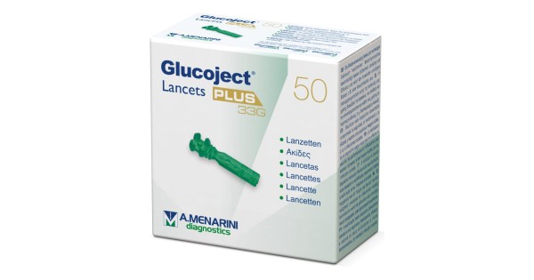 A.menarini Diagnostics Lancette Pungidito Glucojet Plus Gauge 33 50 ...