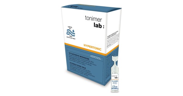 Tonimer Lab Hypertonic Soluzione Aerosol 18 Fiale 3 ml | Openfarma