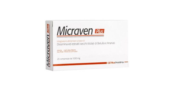 Cetra Pharma Micraven Plus 20 Compresse Da 1030 Mg | Openfarma
