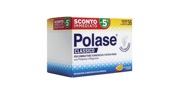 Polase classico 36 bustine integratore di sali minerali con magnesio e ...