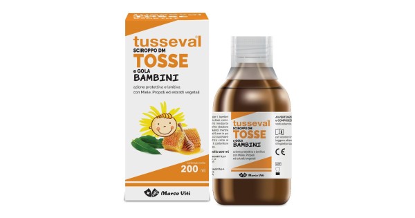 Tusseval Sciroppo Tosse Bambini 200 Ml | Openfarma