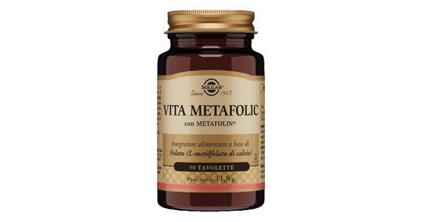 Solgar Vita Metafolic 50 Tavolette | Openfarma