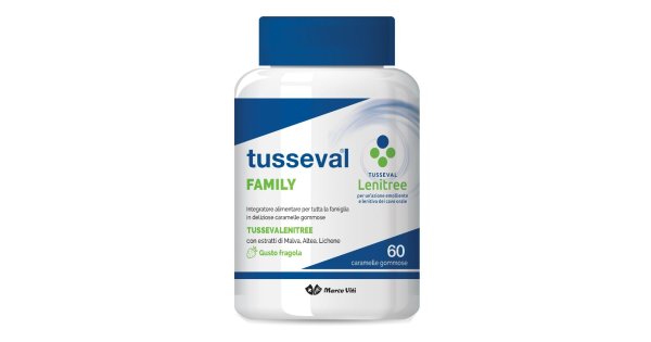TUSSEVAL Gola Family 60 Gummy | Openfarma