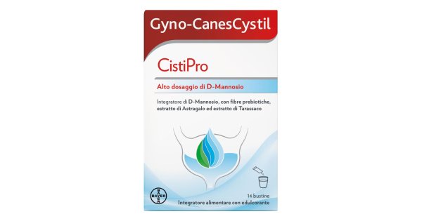 Gyno-Canescystil Cistipro 14 Bustine Integratore per le Vie Urinarie ...