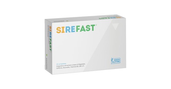 Sirefast integratore alimentare 20 compresse - Magnesio, Griffonia, Boswellia e Vitamine per il ...