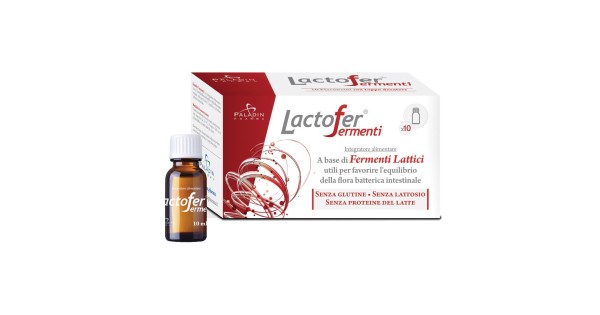 Pharma Lactofer Integratore con fermenti lattici 10 flaconcini da 10 ml ...