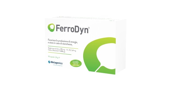 Metagenics Belgium Bvba Ferrodyn Hi 90 Capsule | Openfarma