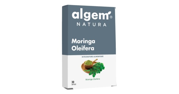 Algem Moringa Oleifera 30 capsule - Integratore alimentare per il ...