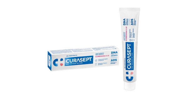 Curasept Clorexidina Ads+Dna 75ml Oral Care 0,12% Gel Dentifricio ...