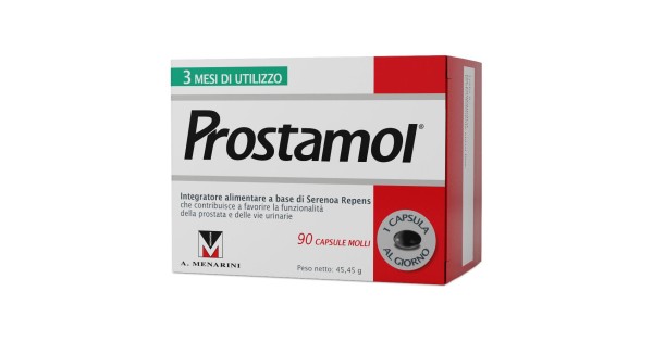 Prostamol 90 capsule molli per il benessere della prostata e vie ...