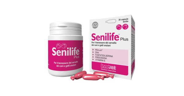 Senilife Plus per Cani e Gatti Anziani - 30 Capsule Monodose | Openfarma